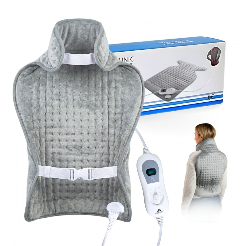 Dorsal and cervical heating pad |62x43cm |3 heat levels |Low consumpti ...